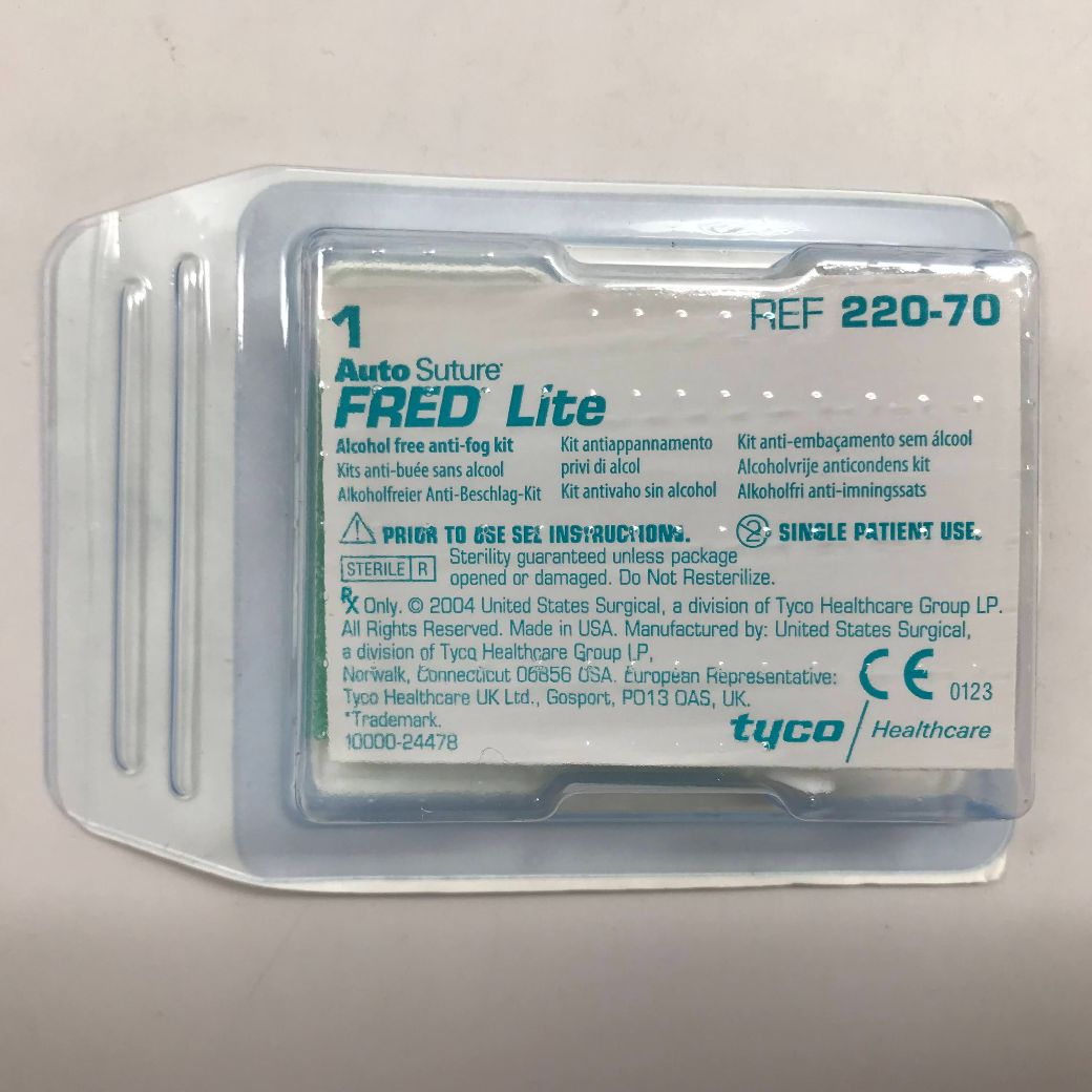TYCO/COVIDIEN 220-70 FRED Lite Alcohol Free Anti-Fog Kit (X) - GB TECH USA