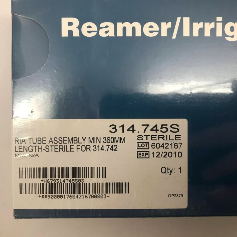 SYNTHES 314.745S RIA Tube Assembly Min, 360mm Length-Sterile For 314. ...