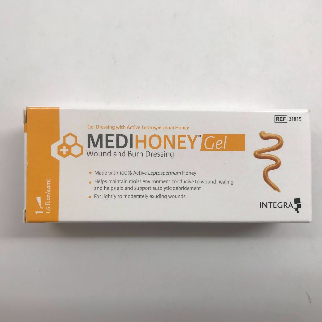 DERMA SCIENCES 31815 Integra Medihoney Gel Wound And Burn Dressing, 1 ...