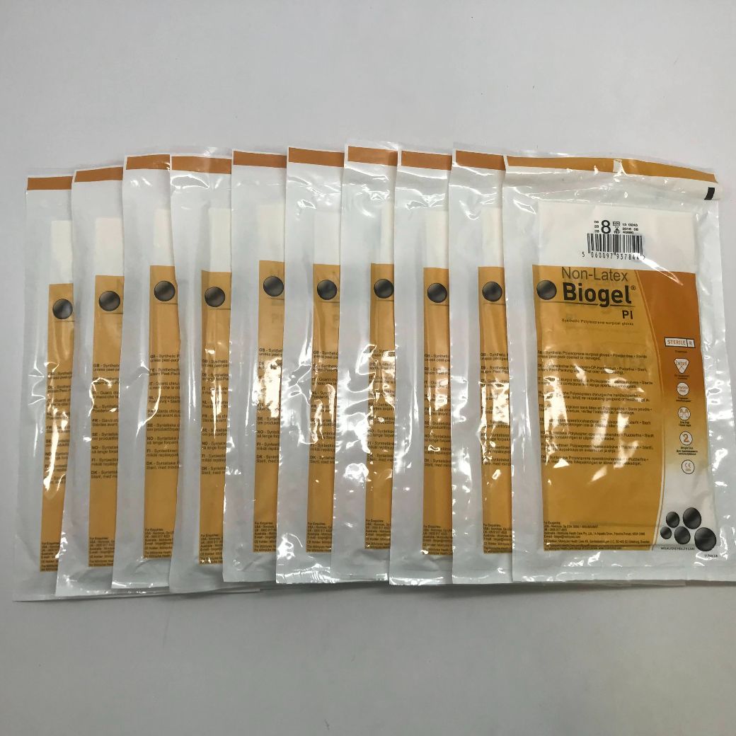 MÖLNLYCKE 40880 Non-Latex Biogel PI Synthetic Polyisoprene Surgical ...