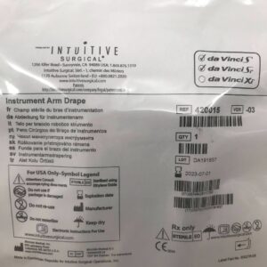 MICROTEK MEDICAL 420015 Intuitive Surgical Instrument Arm Drape ...