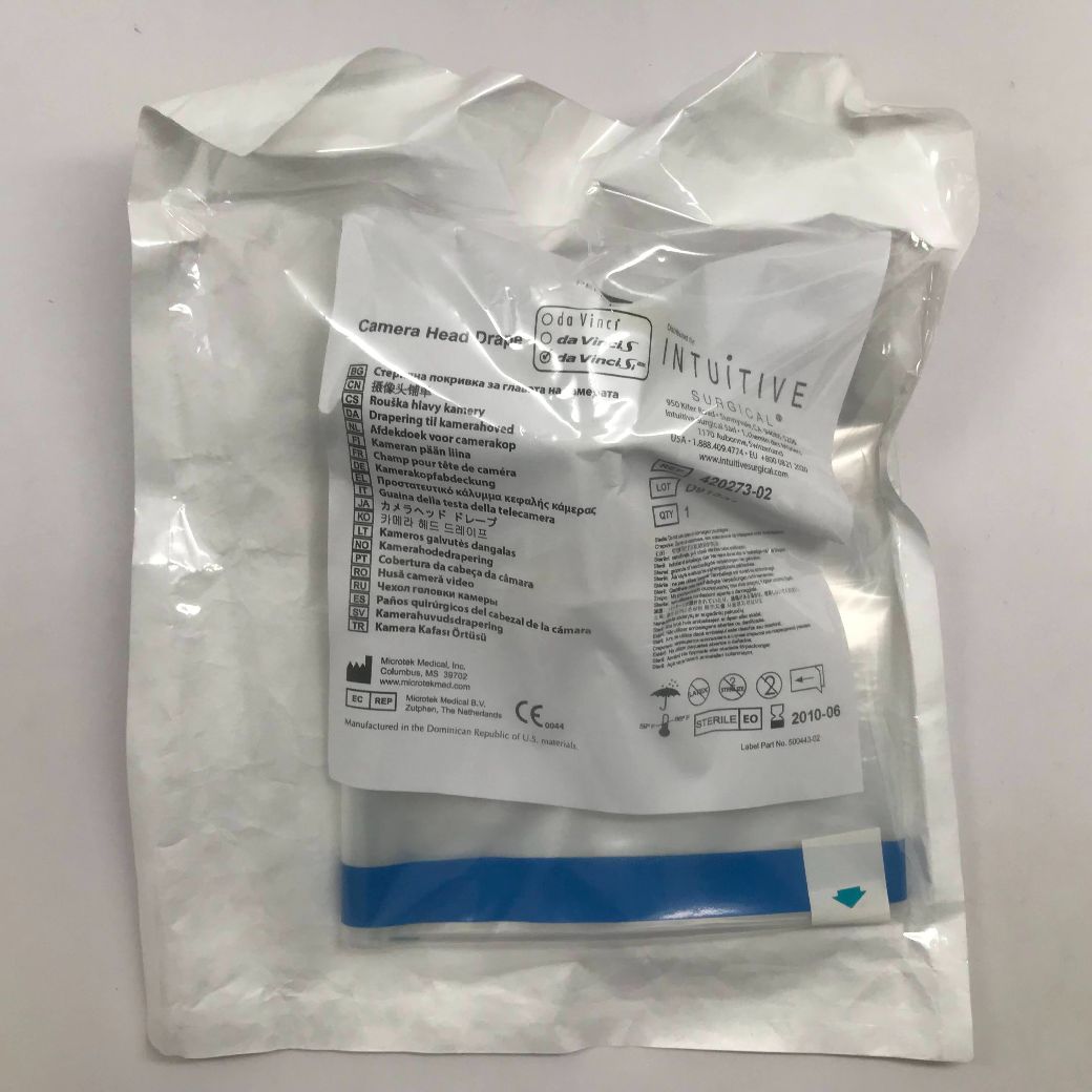 MICROTEK MEDICAL 420273-02 INTUITIVE Da Vinci Camera Head Drape (X ...
