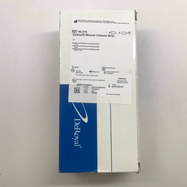 DEROYAL 46-216 Episeal Wound Closure Strip (25/Box) - GB TECH USA