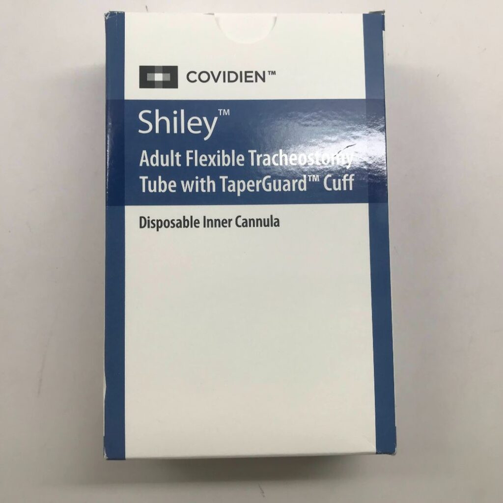 COVIDIEN 4CN65H Shiley Adult Flexible Tracheostomy Tube w/TaperGuard ...