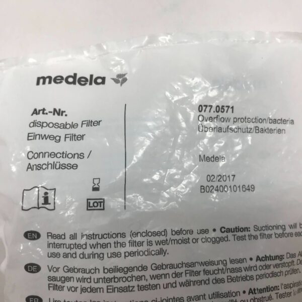 MEDELA 077.0571 Disposable Overflow Filter (X) - GB TECH USA