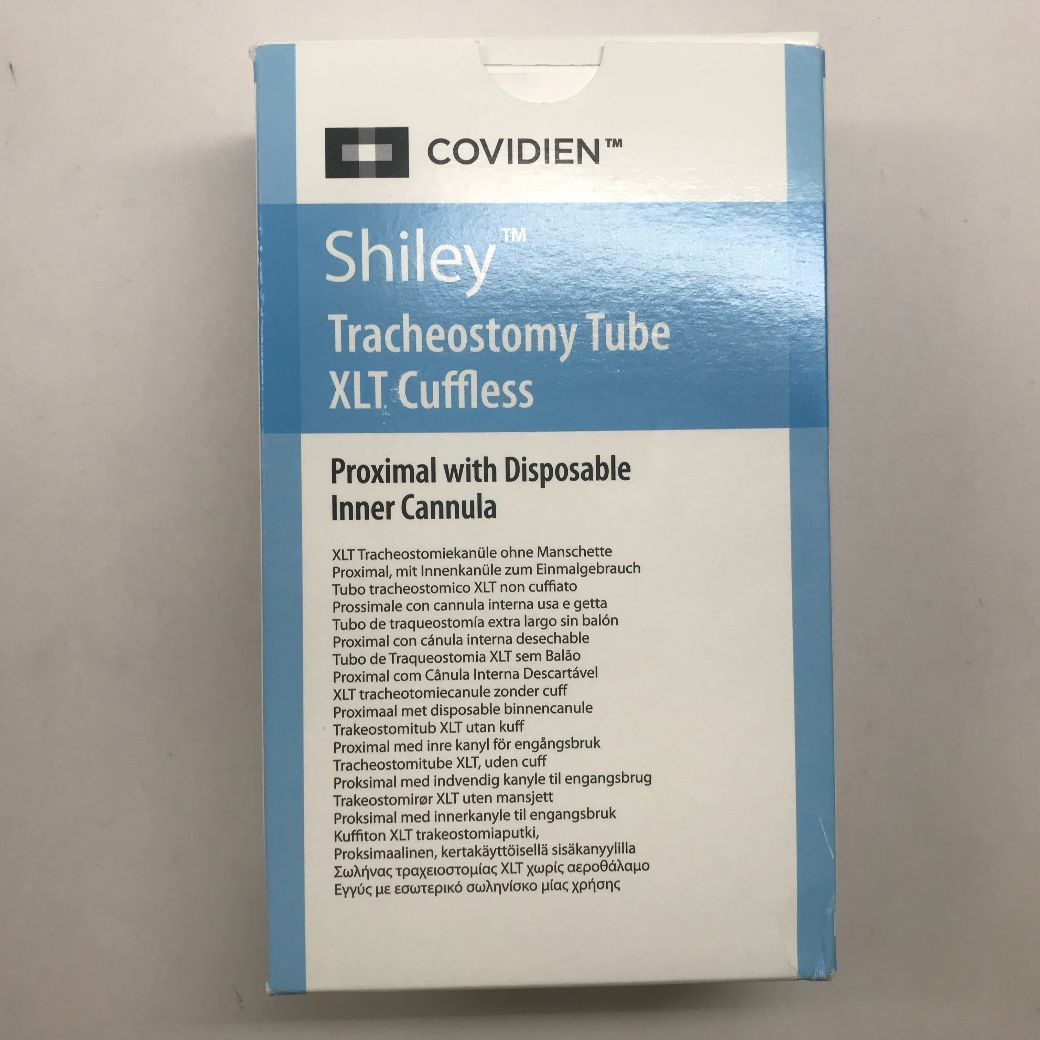 COVIDIEN 70XLTUP Shiley Tracheostomy Tube XLT Cuffless Proximal w/ Disp ...