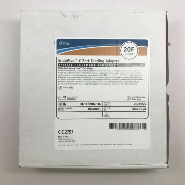 BOSTON SCIENTIFIC 8064 EndoVive Y-Port Feeding Adapter Initial ...