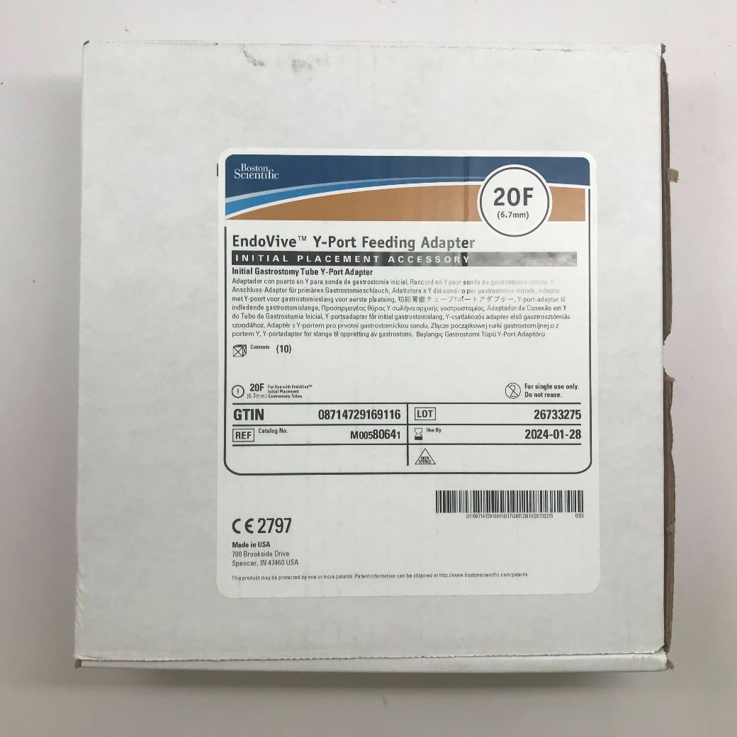 BOSTON SCIENTIFIC 8064 EndoVive Y-Port Feeding Adapter Initial ...