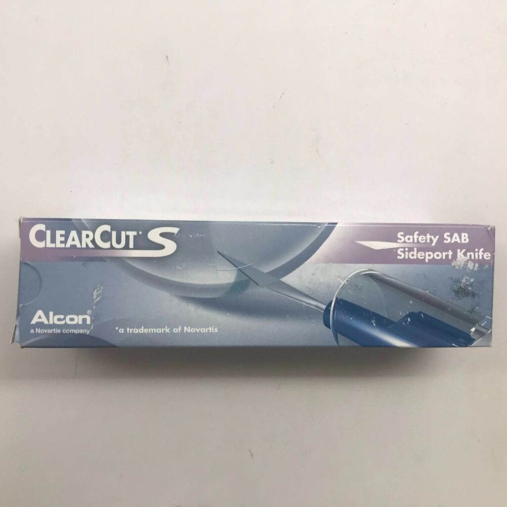 ALCON 8065771501 ClearCut Safety SAB Sideport Knife (6/Box)(X) - GB ...