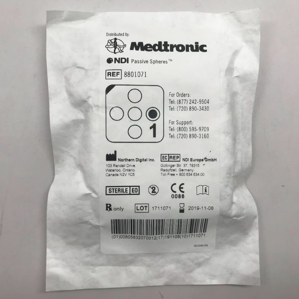 MEDTRONIC 8801071 NDI Passive Spheres (X) – GB TECH USA