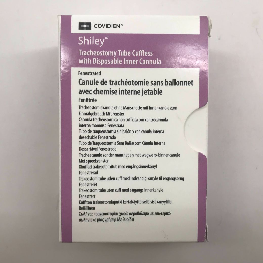 COVIDIEN 4CN65H Shiley Adult Flexible Tracheostomy Tube w/TaperGuard ...