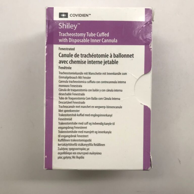COVIDIEN 8DCFN Shiley Tracheostomy Tube Cuffless With Disposable Inner ...