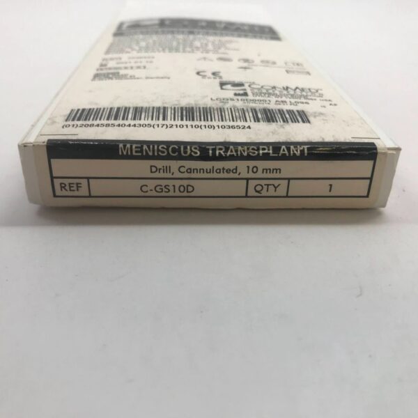 CONMED C-GS10D Meniscus Transplant, Drill, Cannulated, 10mm (X) - GB ...