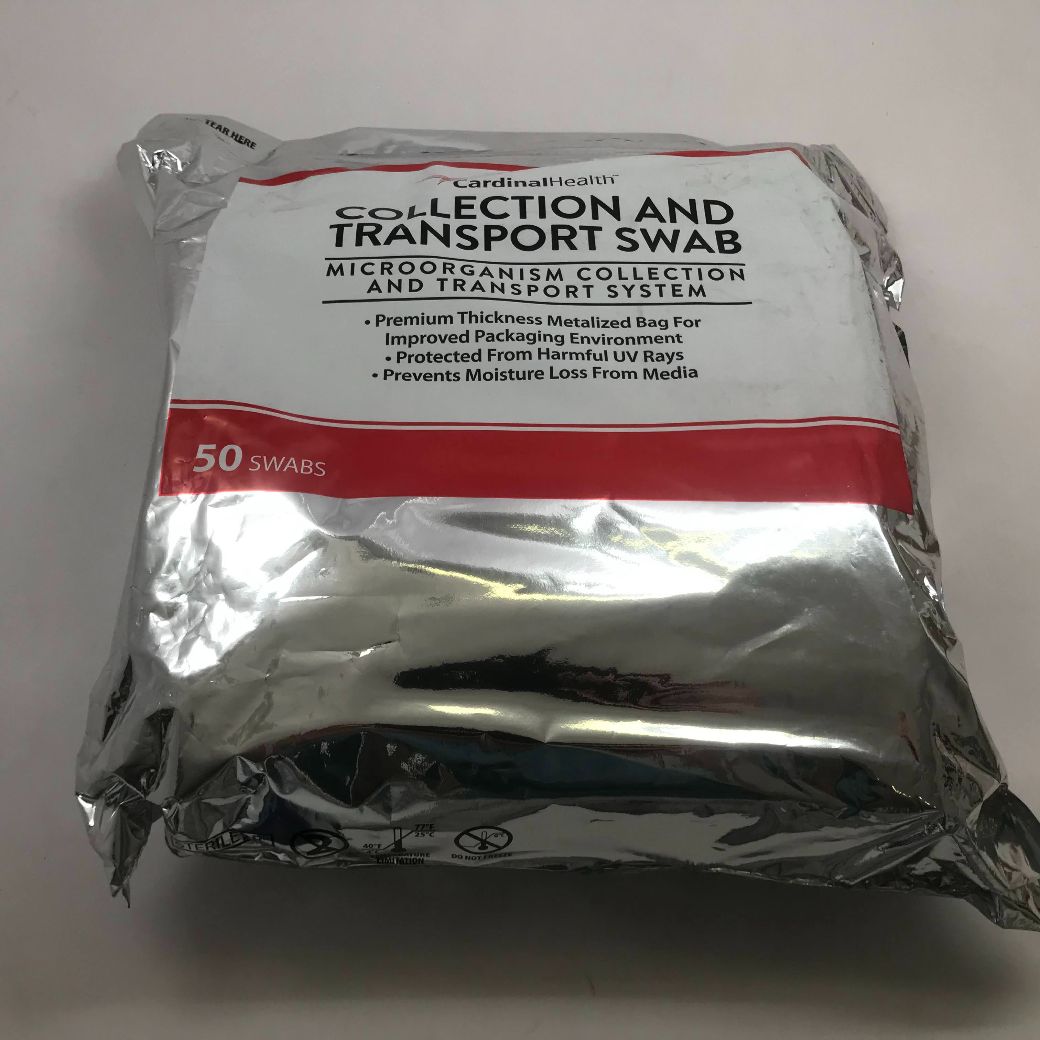 CARDINAL HEALTH C8552-11S Collection And Transport Swab, Microorganism ...
