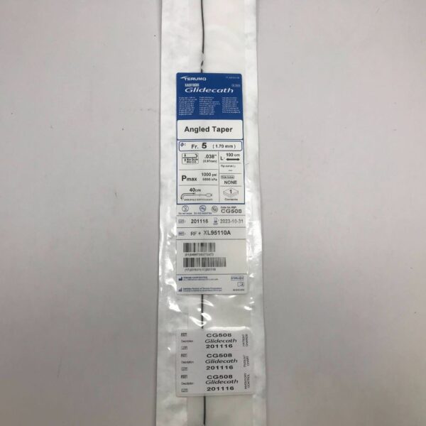 TERUMO CG508 RadiFocus Glidecath Angiographic Catheter, 5Fr, .038 ...