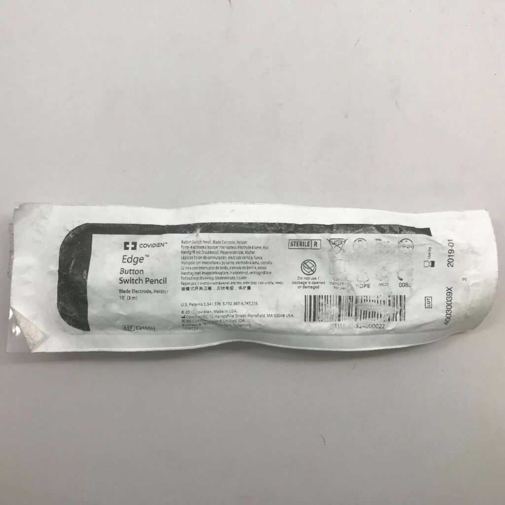 COVIDIEN E2450H Edge Button Switch Pencil, Blade Electrode, Holster, 10 ...