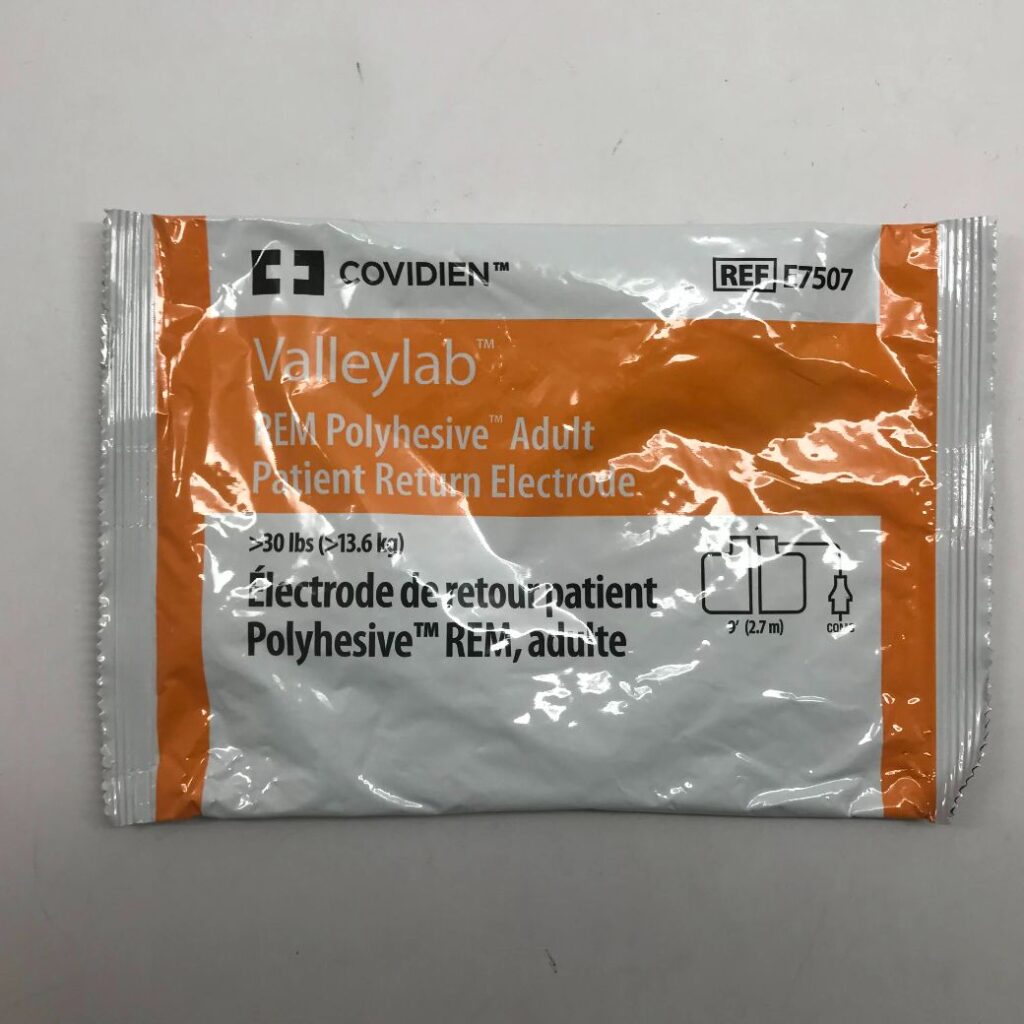COVIDIEN E7507DB VALLEYLAB REM Polyhesive Adult Patient Return ...