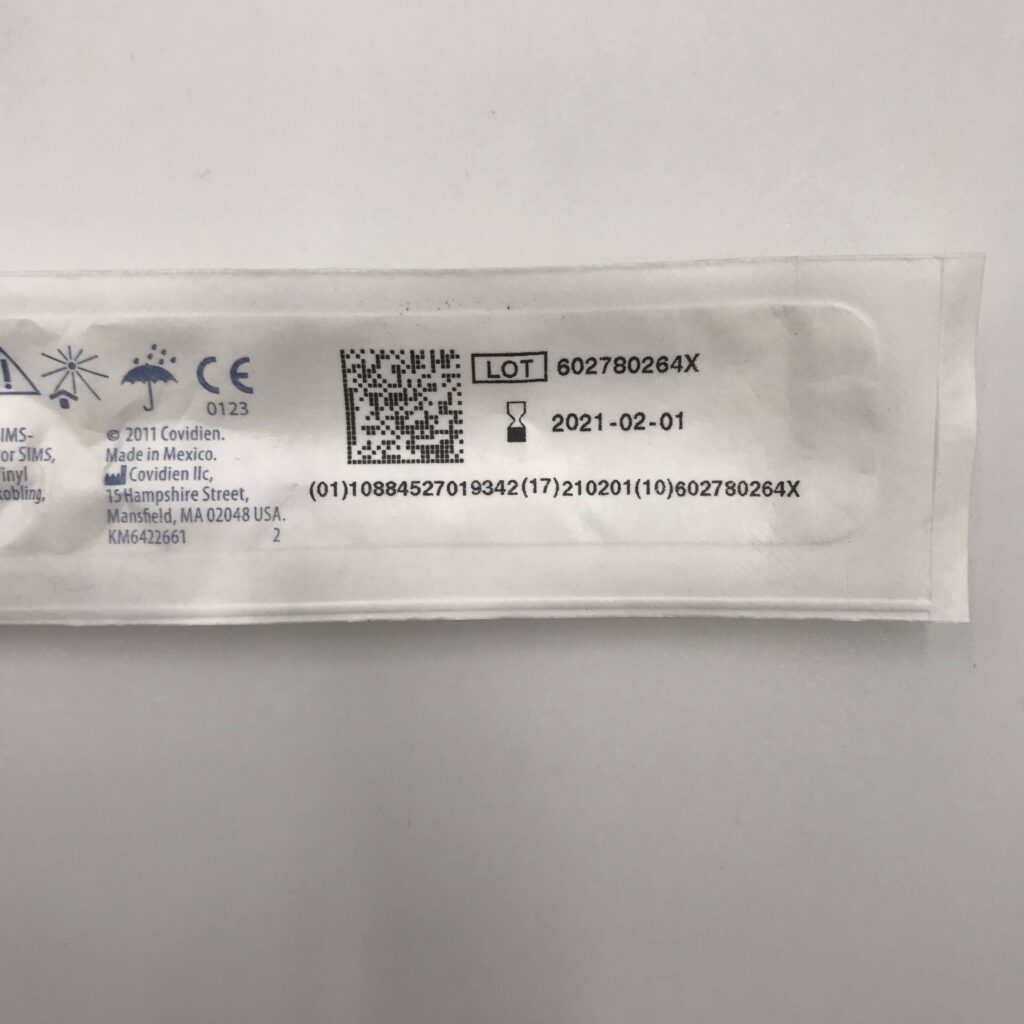 COVIDIEN 8888270207 Argyle Sims Connector, Vinyl, 3/16"-7/16" (Bag Of ...