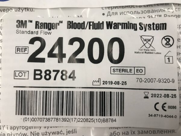 3M 24200 Ranger Blood/Fluid Warming System, Standard Flow (X) – GB TECH USA
