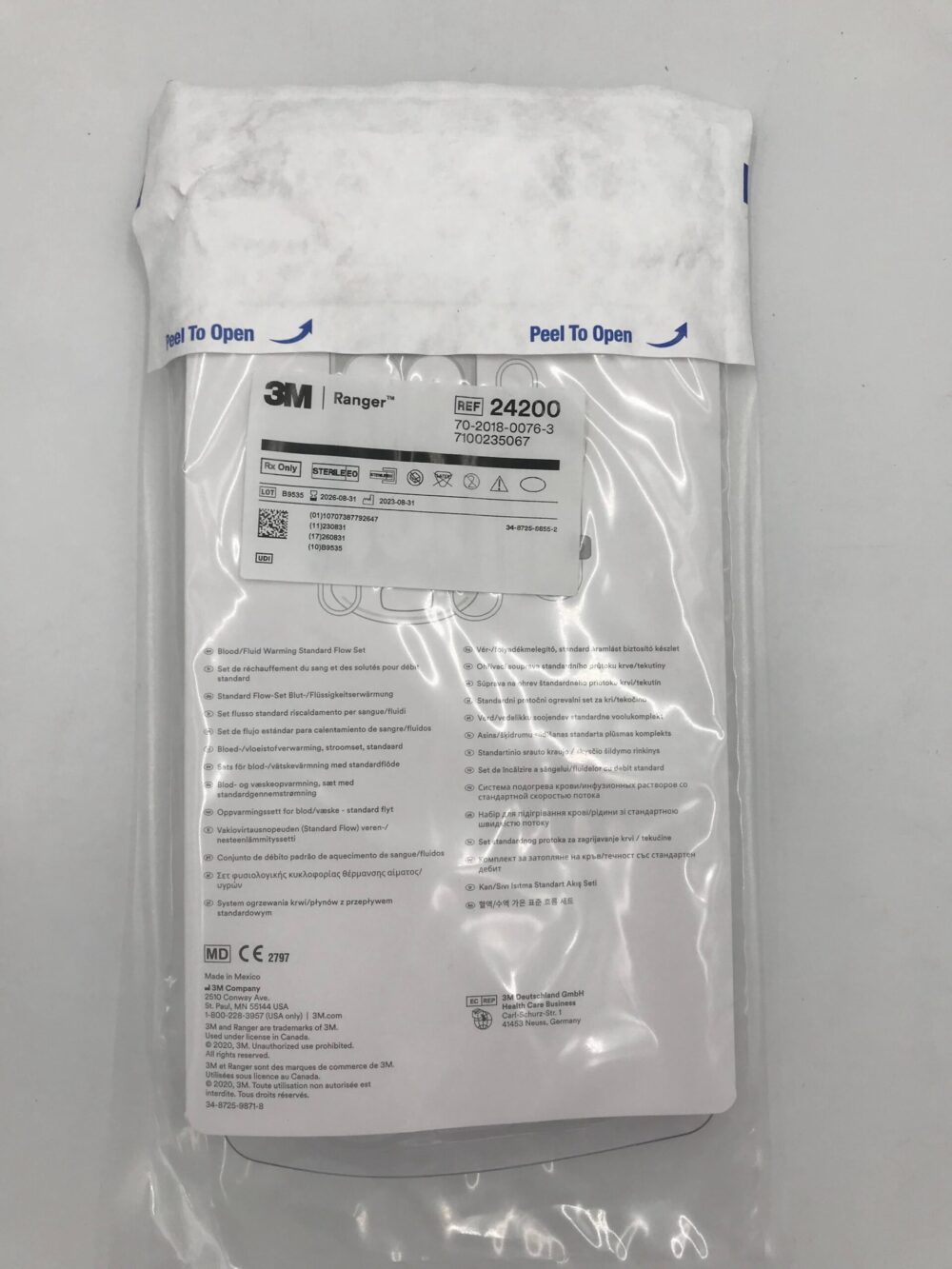 3M 24200 Ranger Blood/Fluid Warming Standard Flow System - GB TECH USA