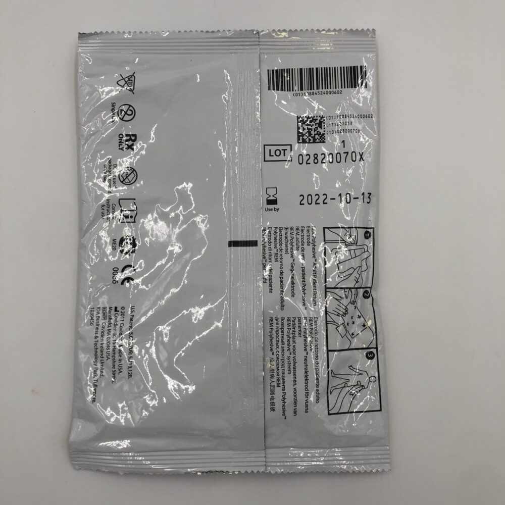 COVIDIEN E7507DB VALLEYLAB REM Polyhesive Adult Patient Return ...