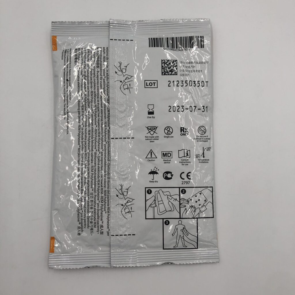 COVIDIEN E7507 Valleylab REM Polyhesive Adult Patient Return Electrode ...