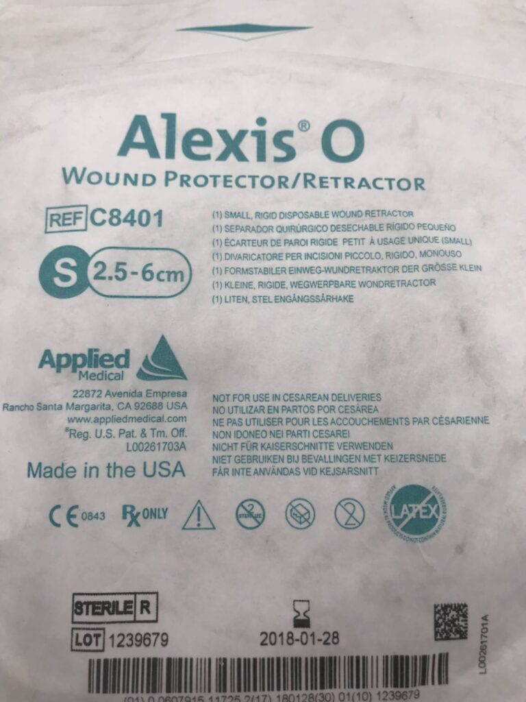 APPLIED MEDICAL C8401 Alexis O Wound Protector/Retractor, Small, 2.5 ...