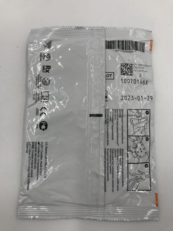 COVIDIEN E7507 Valleylab REM Polyhesive Adult Patient Return Electrode ...