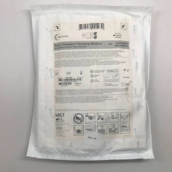 KCI ULTVCC05MD V.A.C. Veraflo Cleanse Choice Dressing – Medium (X) – GB ...