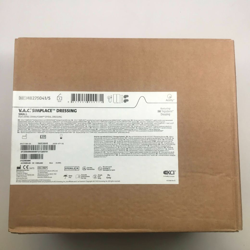 KCI M8275042/5 V.A.C. GranuFoam Bridge Dressing (X) – GB TECH USA