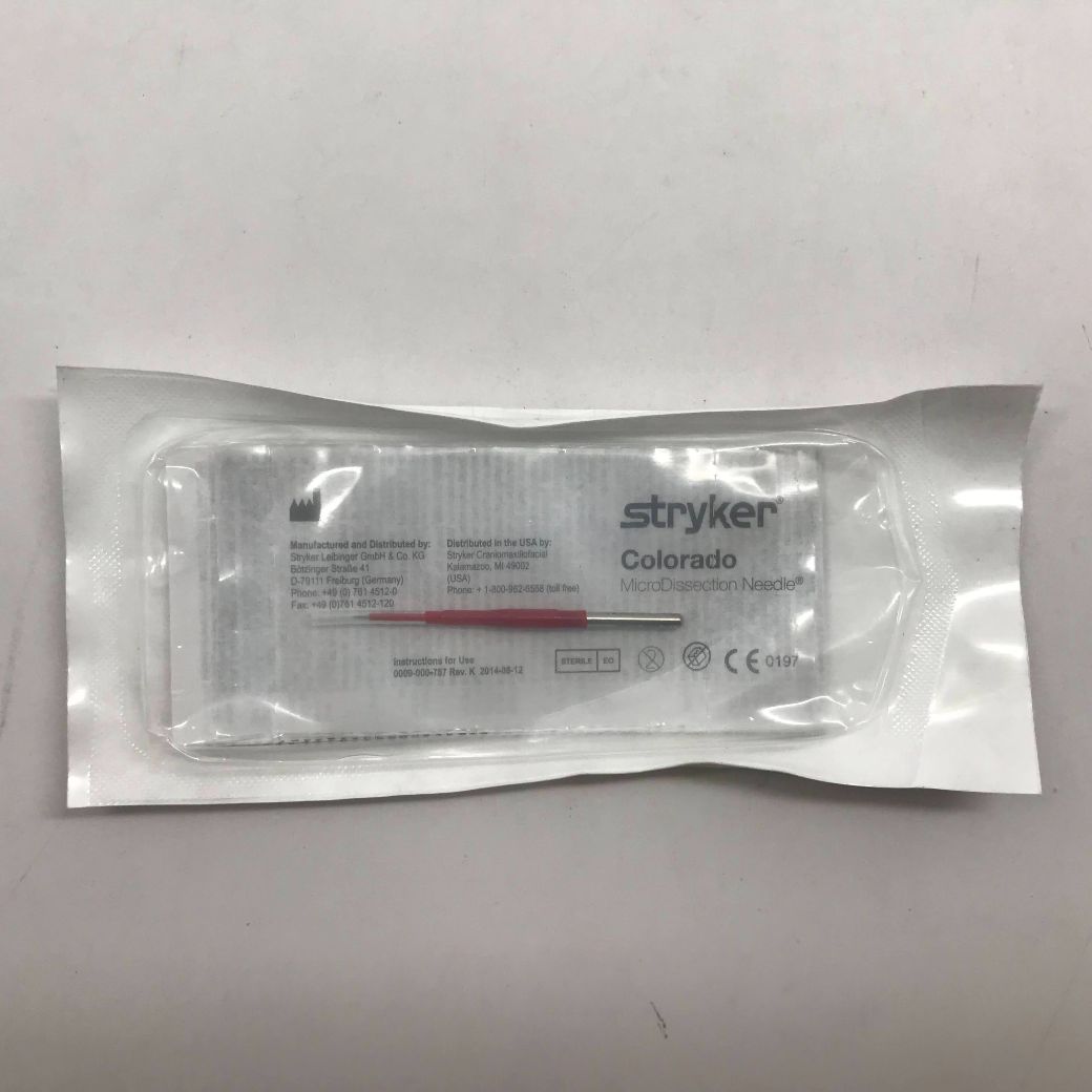 STRYKER N103A Colorado MicroDissection Needle, 3cm Length Straight, 3 ...
