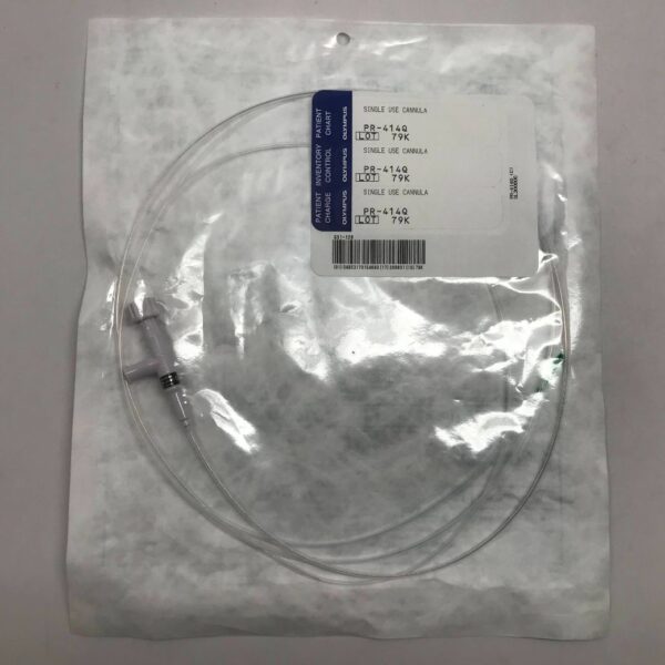 OLYMPUS PR-414Q StarTip Single Use Cannula,1950mm Working Length, 2.2mm Minimum Channel Size, 4 ...