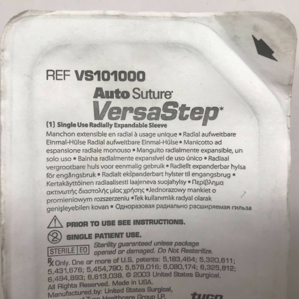 TYCO/COVIDIEN VS101000 Auto Suture VersaStep Single Use Radially ...
