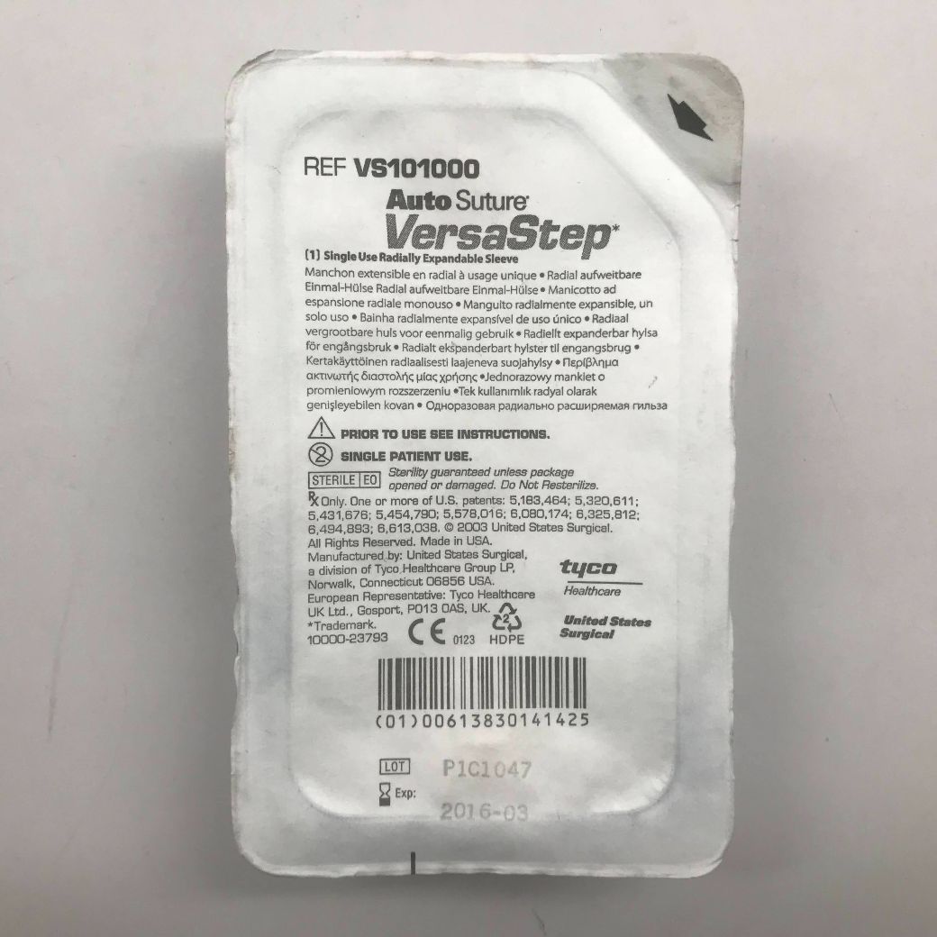 TYCO/COVIDIEN VS101000 Auto Suture VersaStep Single Use Radially ...