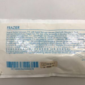 CONMED 0031070 Frazier Surgical Suction Instrument, 7Fr With Control ...