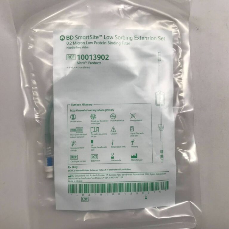 BD 2477-0000 Alaris Pump Infusion Blood Set, 180 Micron Filter ...