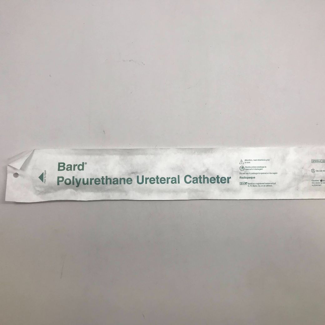 BARD 136406RT Polyurethane Ureteral Catheter, Whistle Tip, 6Fr x 70cm ...