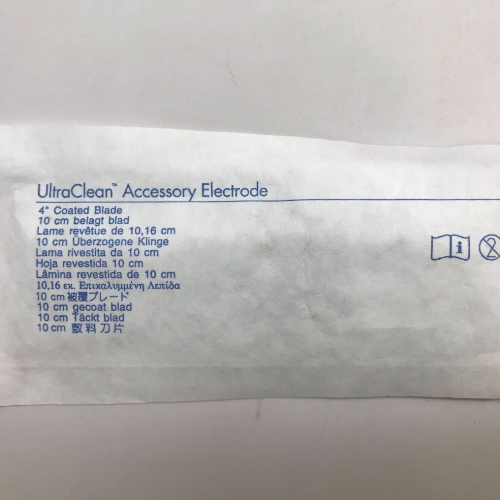 CONMED 139112 UltraClean Accessory Electrode, 4" Coated Blade (X) - GB ...