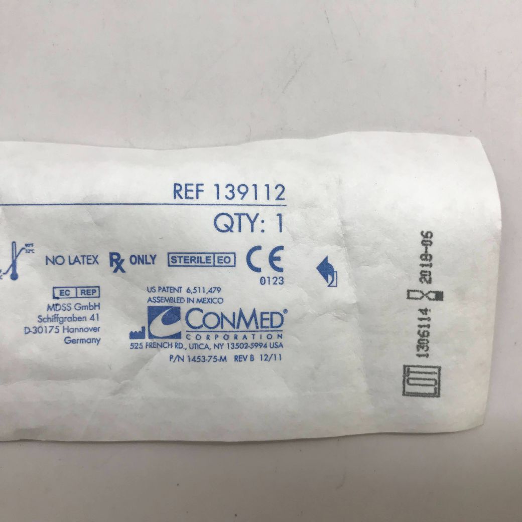 CONMED 139112 UltraClean Accessory Electrode, 4" Coated Blade (X) - GB ...