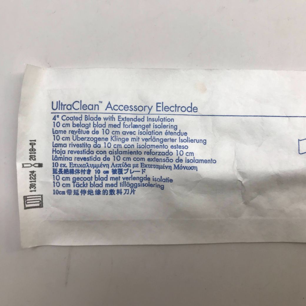 CONMED 139112EXT UltraClean Accessory Electrode, 4" Coated Blade With ...