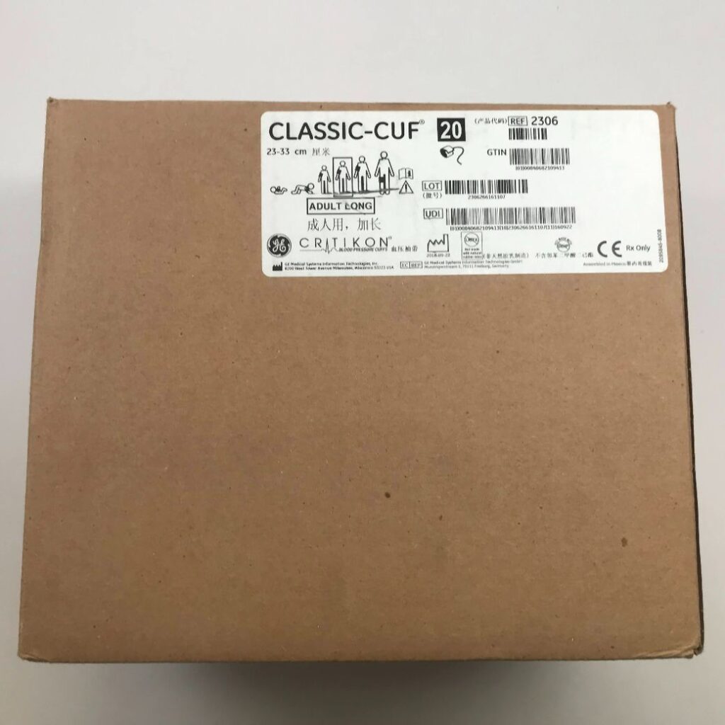 GE Medical Systems Information Technologies 2306 Classic-Cuf Adult Long ...