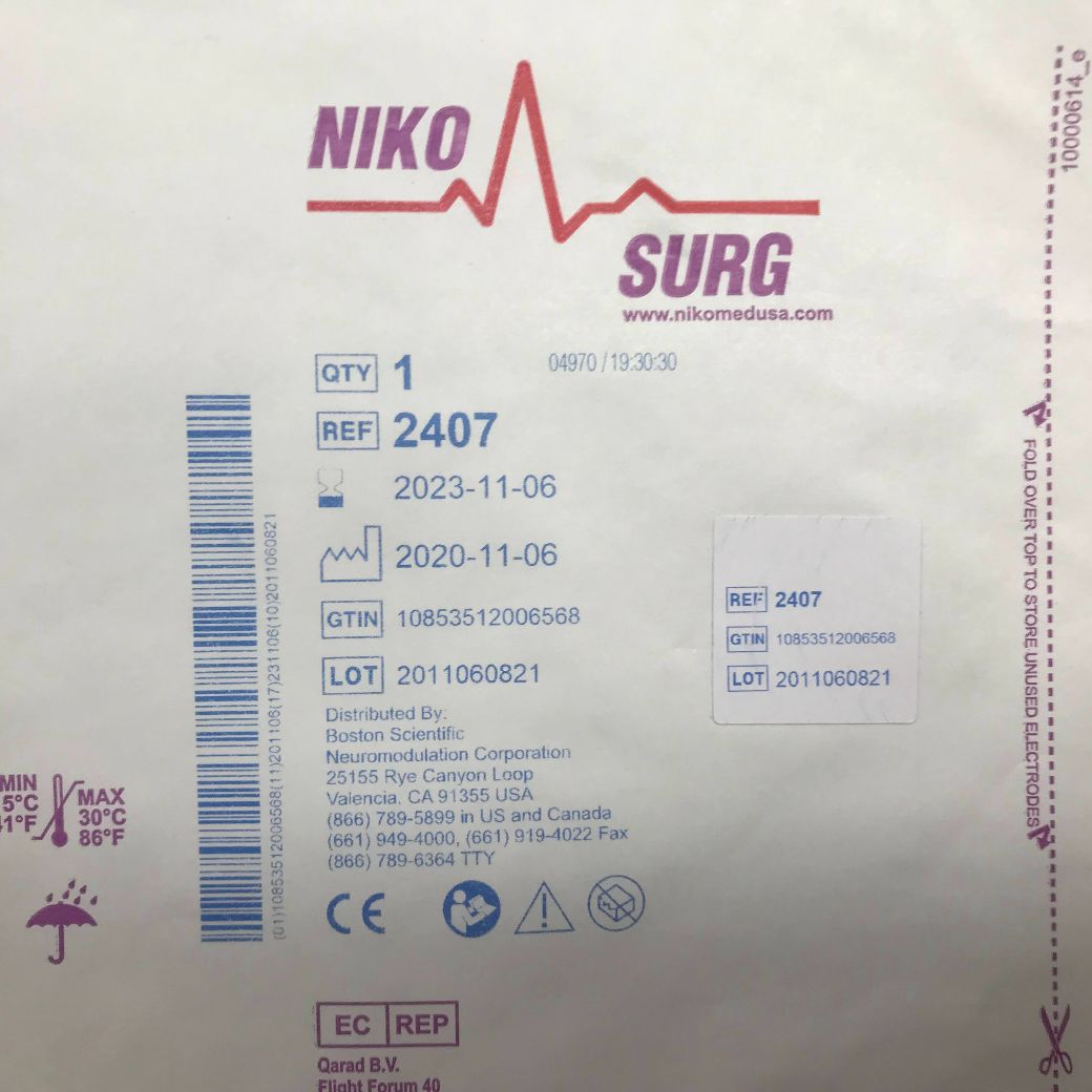 NIKOMED 2407 Neutral Electrodes (X) - GB TECH USA