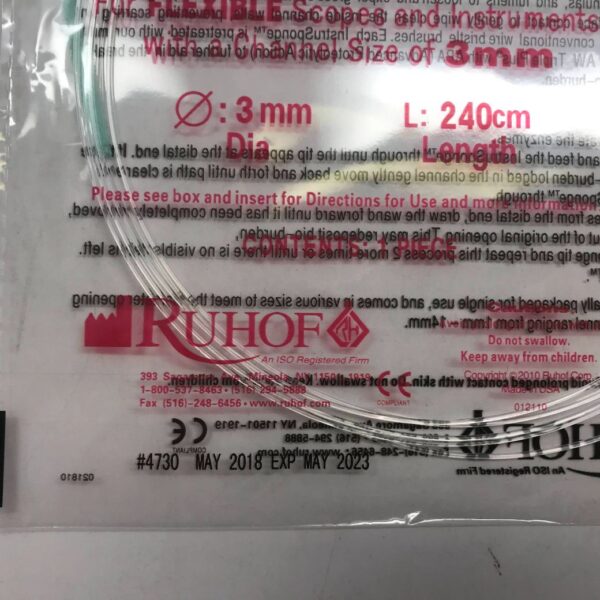 RUHOF 345ESS3F Endozime InstruSponge, Enzymatic Channel Cleaning Sponge ...