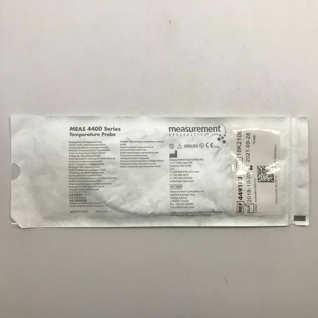 MEASUREMENT SPECIALTIES 4491RJ MEAS 4400 Series Esophageal/Rectal ...