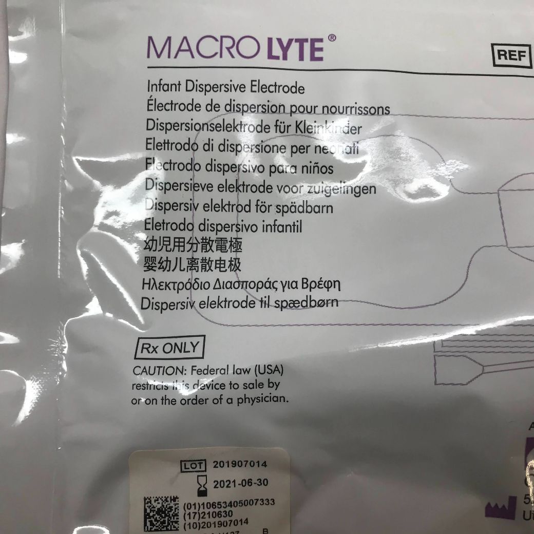 CONMED 450-2300 Macrolyte Infant Dispersive Electrode (X) - GB TECH USA