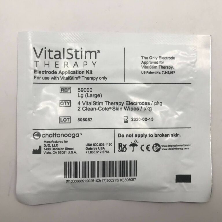 DJO 59000 VitalStim Therapy Electrode Application Kit, Large (X) - GB ...