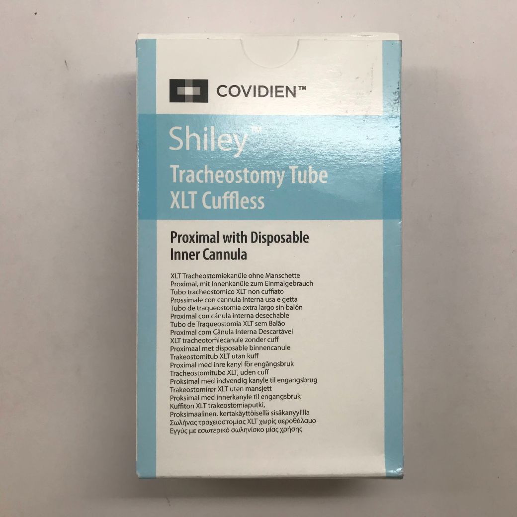 COVIDIEN 6DCFN Shiley Tracheostomy Tube Cuffless With Disposable Inner ...