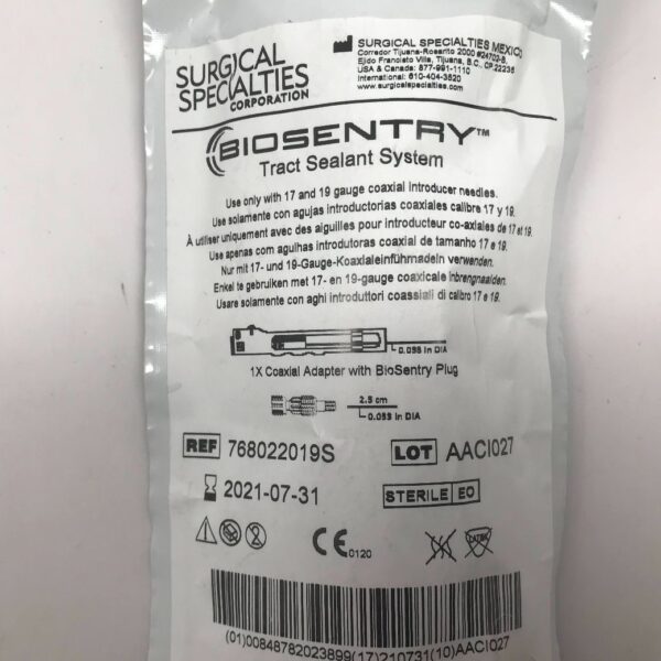SURGICAL SPECIALTIES 768022019S Biosentry Tract Sealant System (X) - GB ...