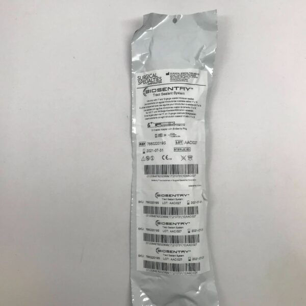 SURGICAL SPECIALTIES 768022019S Biosentry Tract Sealant System (X) - GB ...