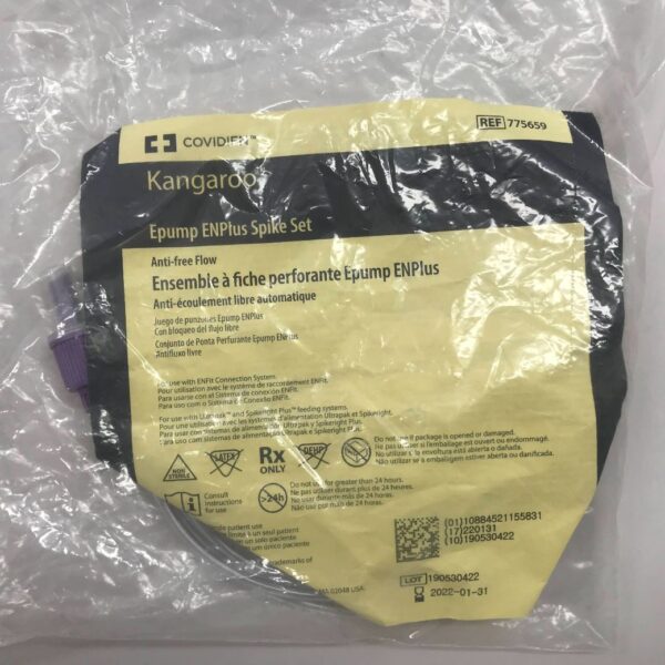COVIDIEN 775659 Kangaroo Epump ENPlus Spike Set (X) - GB TECH USA